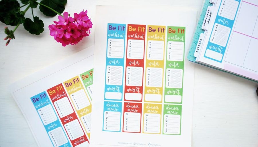 Free Printable Calendar Months and Week Days Labels
