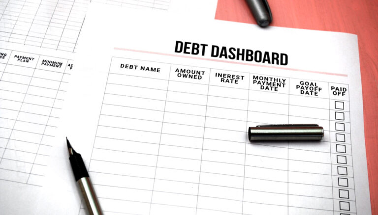 Free Printable Debt Payoff Planner and Tracker PDF Worksheet